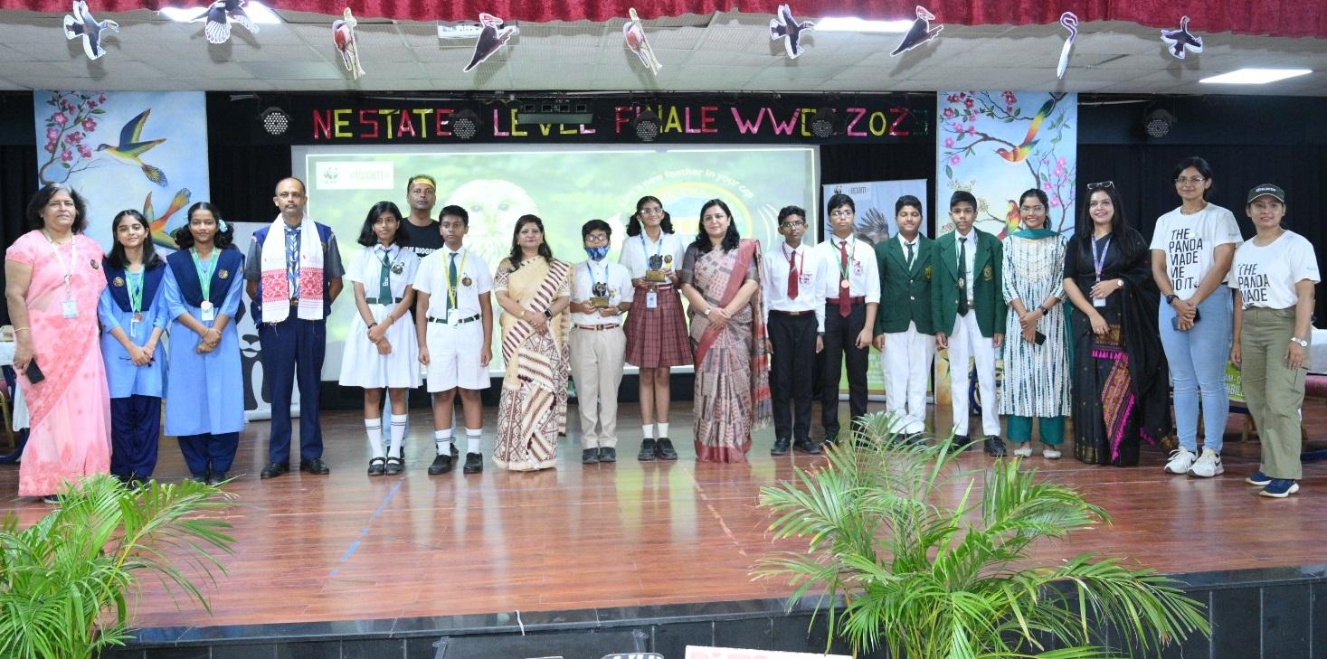 Sarla Birla Gyan Jyoti School Emerges as North East Champion of WWF-India's Wild Wisdom Global ...